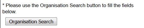 2. Preparing Applications: 2.7 Organisation Search Function